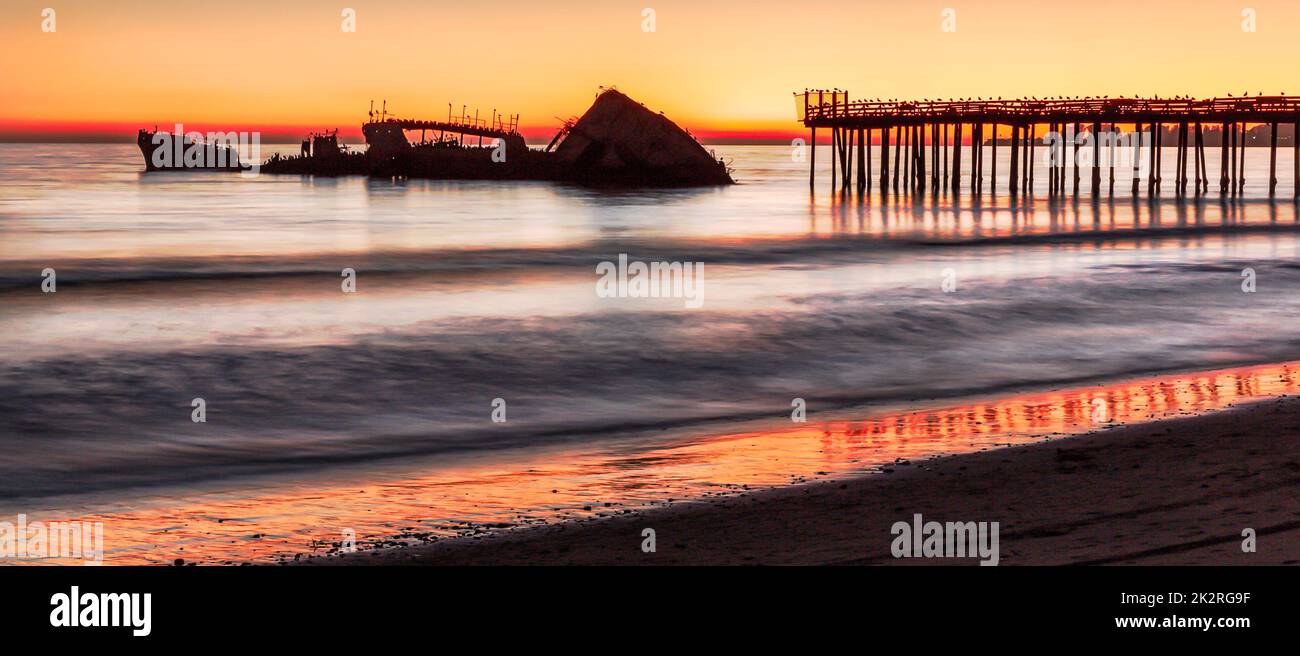 Beautiful sunset marshalls beach in hi-res stock photography and images ...