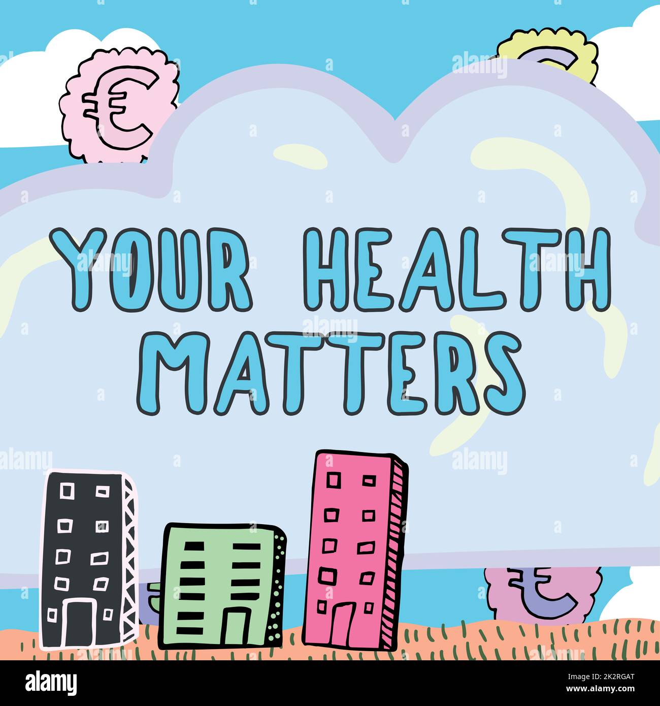 Text showing inspiration Your Health Matters. Word for Physical ...