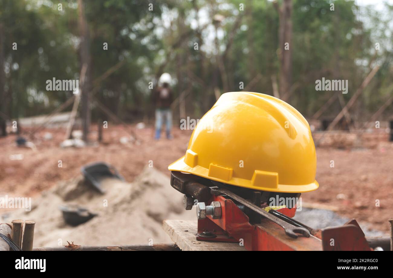 Engineer working on construction table hi-res stock photography and ...