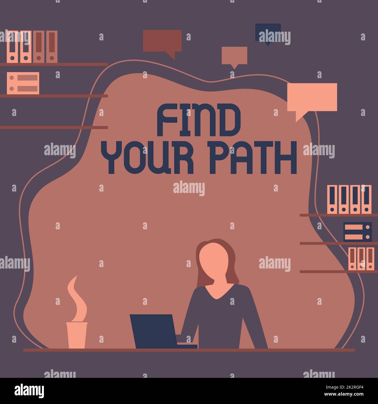Inspiration showing sign Find Your Path. Business overview Search for a ...
