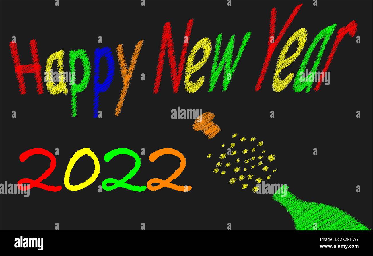 Happy New Year 2022 Stock Photo - Alamy