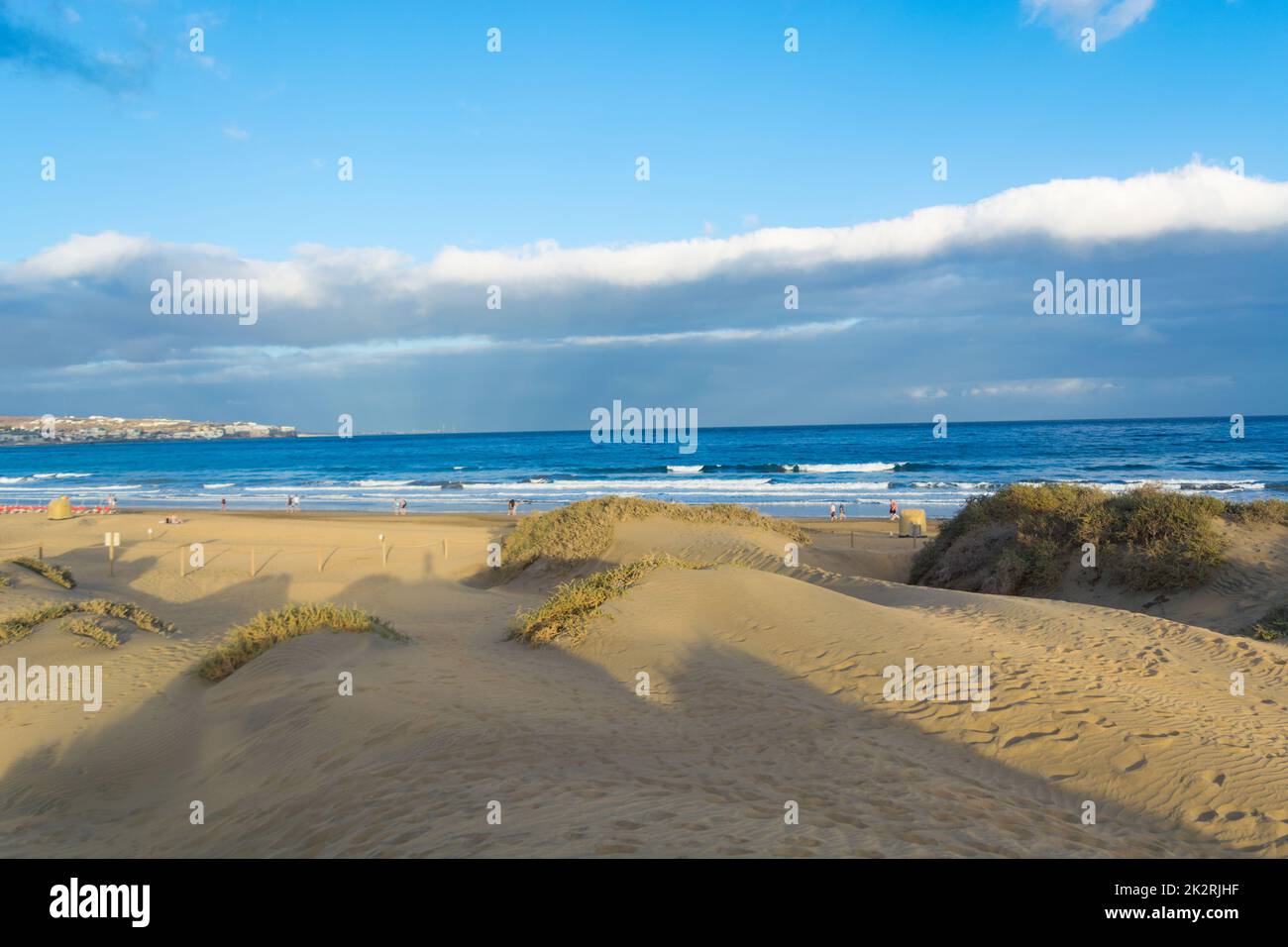 Coast dunes beach sea, panorama Stock Photo - Alamy