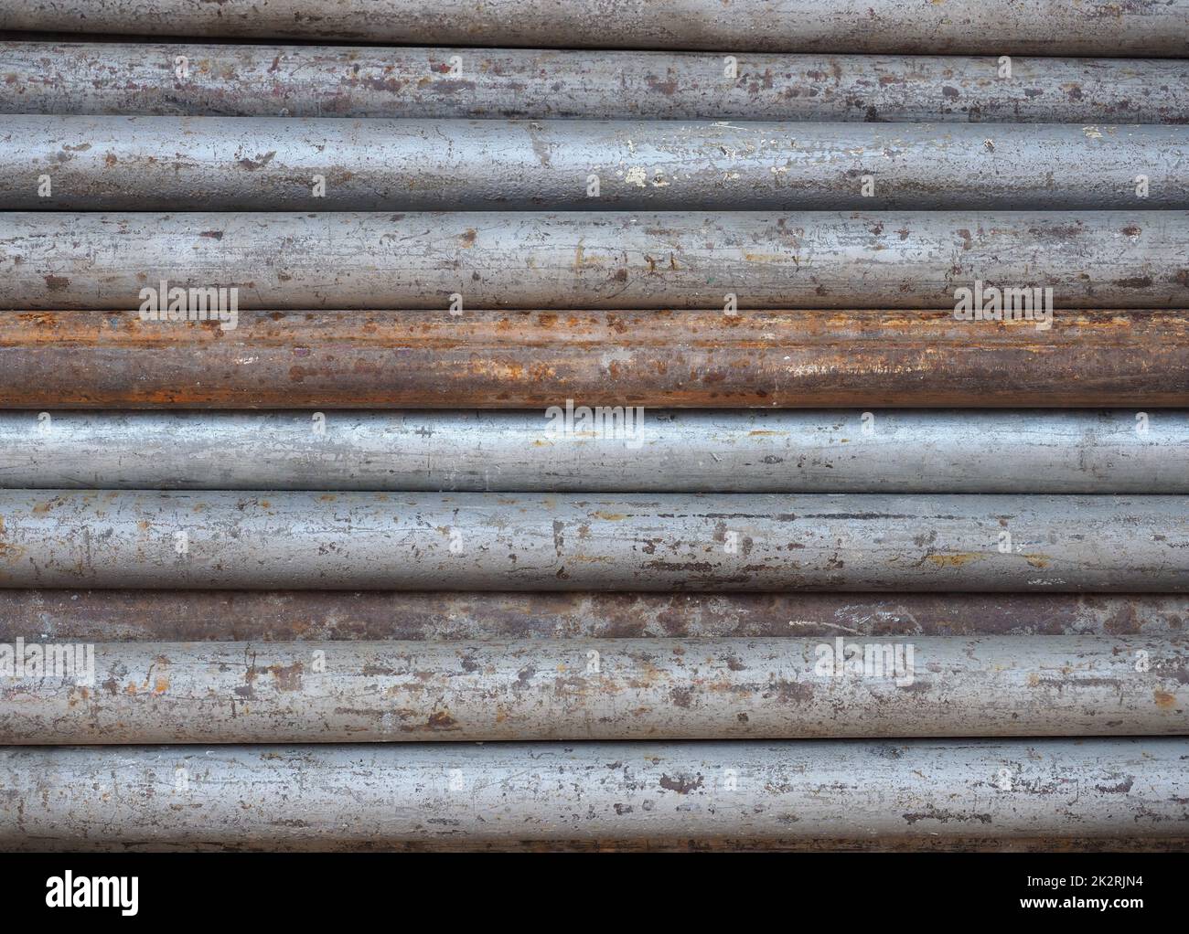grey metal pipes background Stock Photo - Alamy