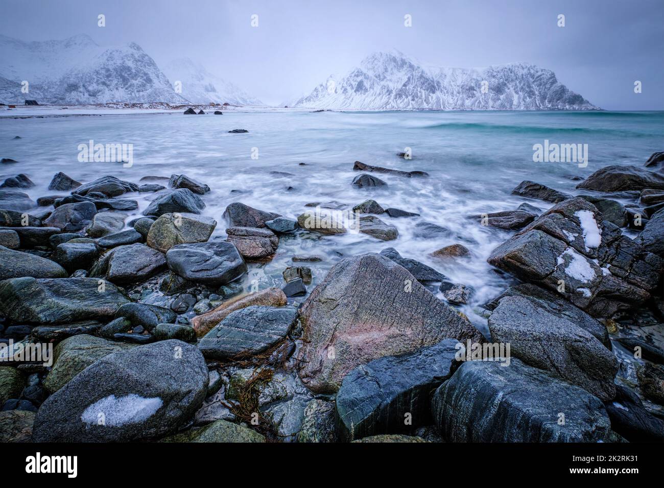 Coast of Norwegian sea Stock Photo - Alamy