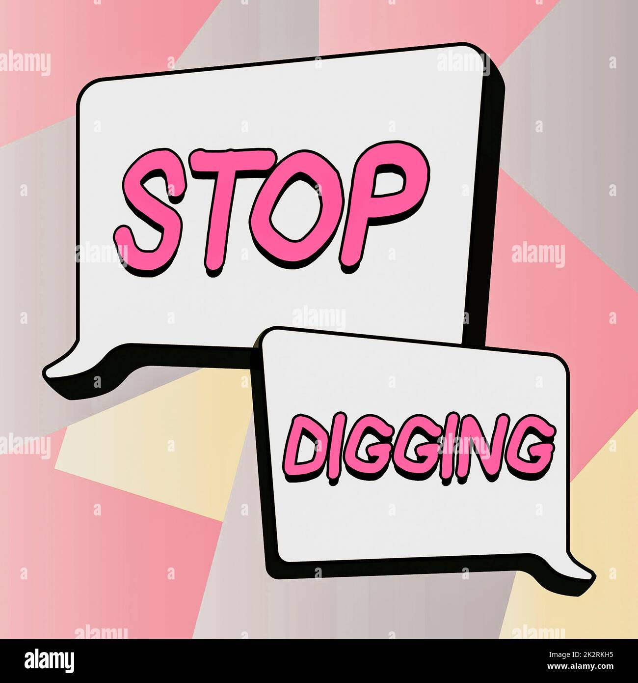 Text caption presenting Stop Digging. Word for Prevent Illegal ... Text caption presenting Stop Digging. Word for Prevent Illegal ...