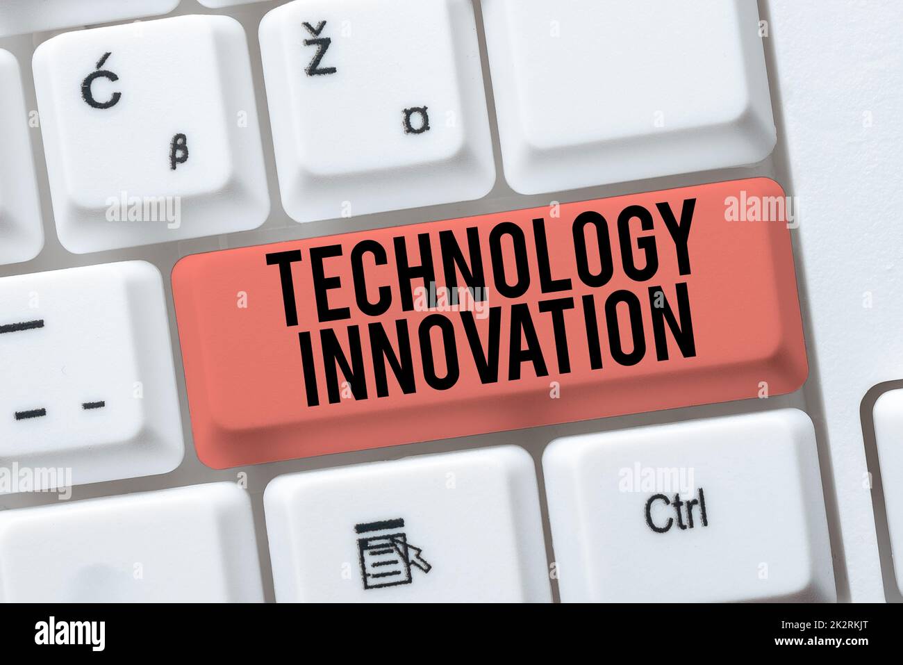 Inspiration showing sign Technology Innovation. Business idea advanced ...