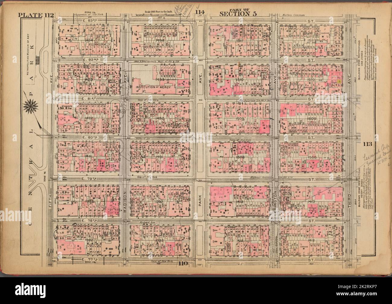 Cartographic, Maps. 1927. Lionel Pincus and Princess Firyal Map ...