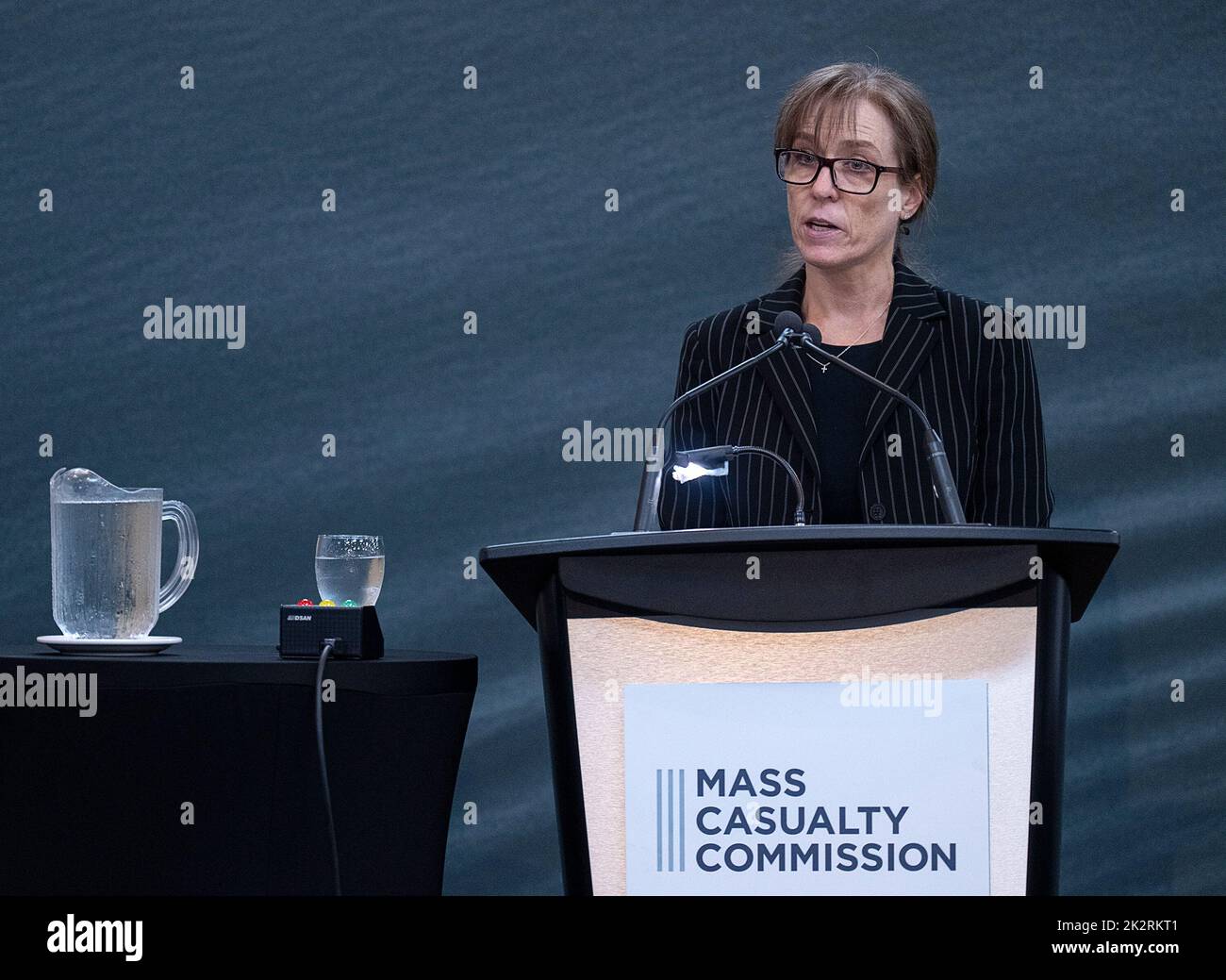 Canada. 23rd Sep, 2022. Lori Ward, representing Department of Justice ...