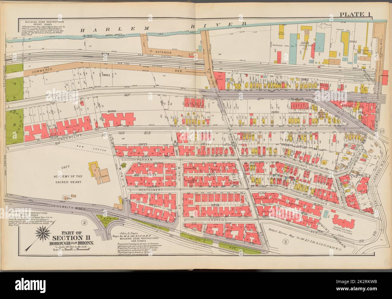 Harlem river commerce avenue hi-res stock photography and images - Alamy