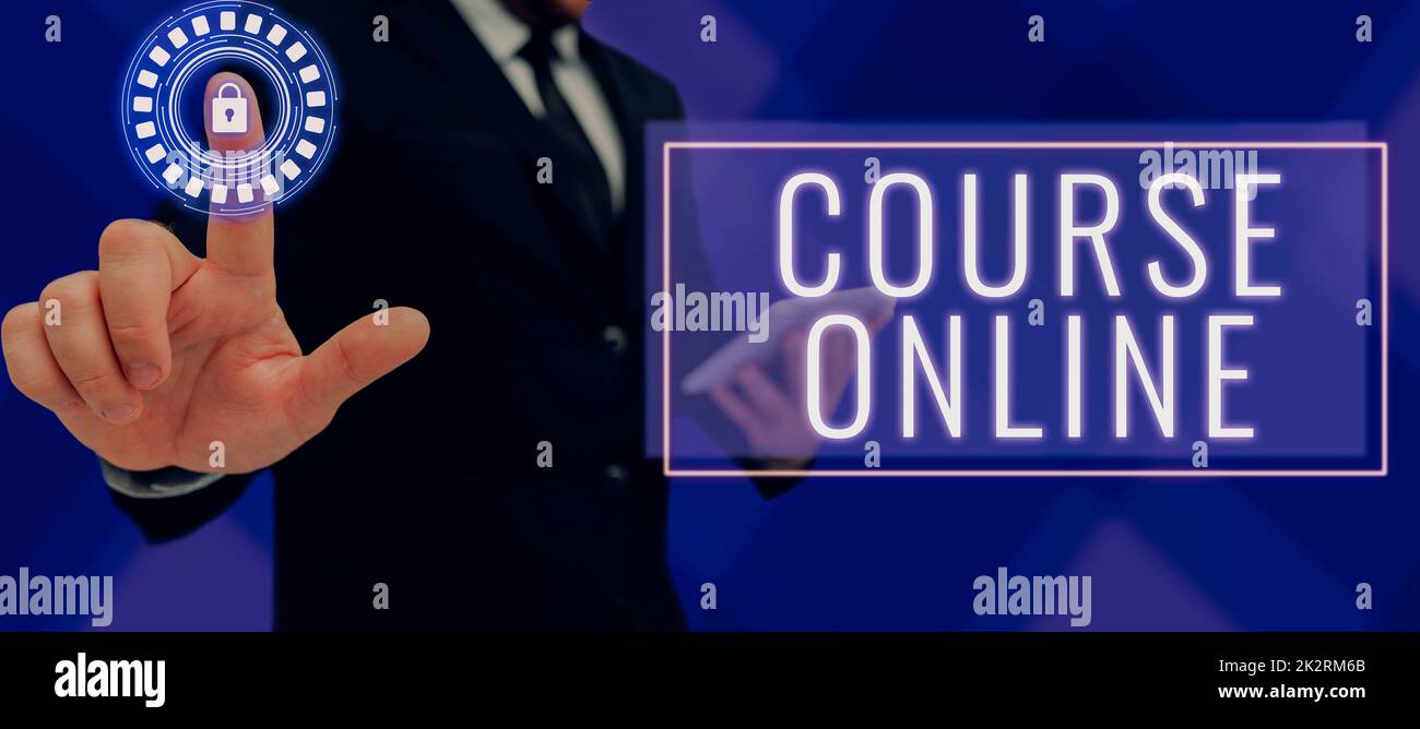 Inspiration showing sign Course Online. Word Written on eLearning ...
