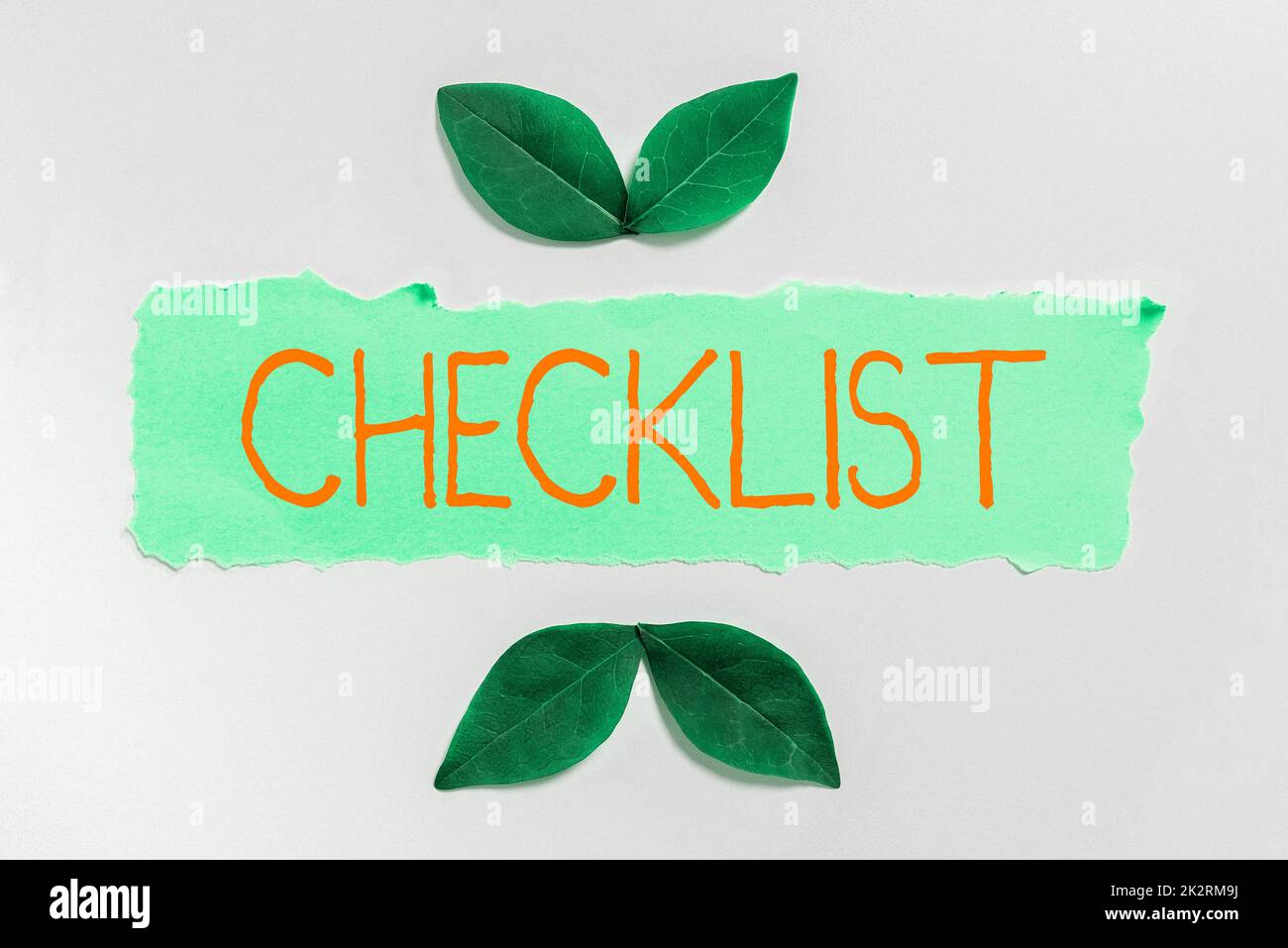 Conceptual display Checklist. Business showcase List down of the ...