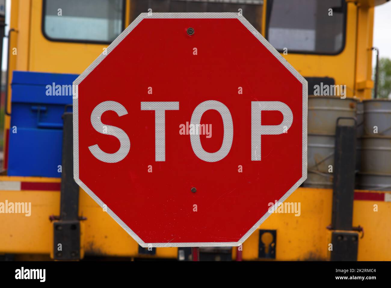 Traffic signs for road and railway hi-res stock photography and images ...