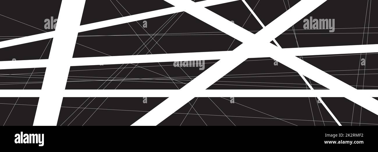 Black White Criss Cross Background Stock Photo - Alamy