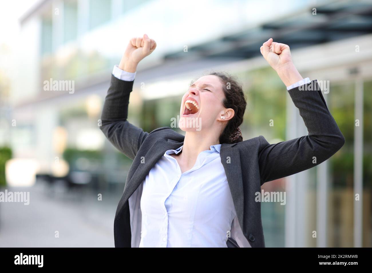 Raising arms hi-res stock photography and images - Alamy