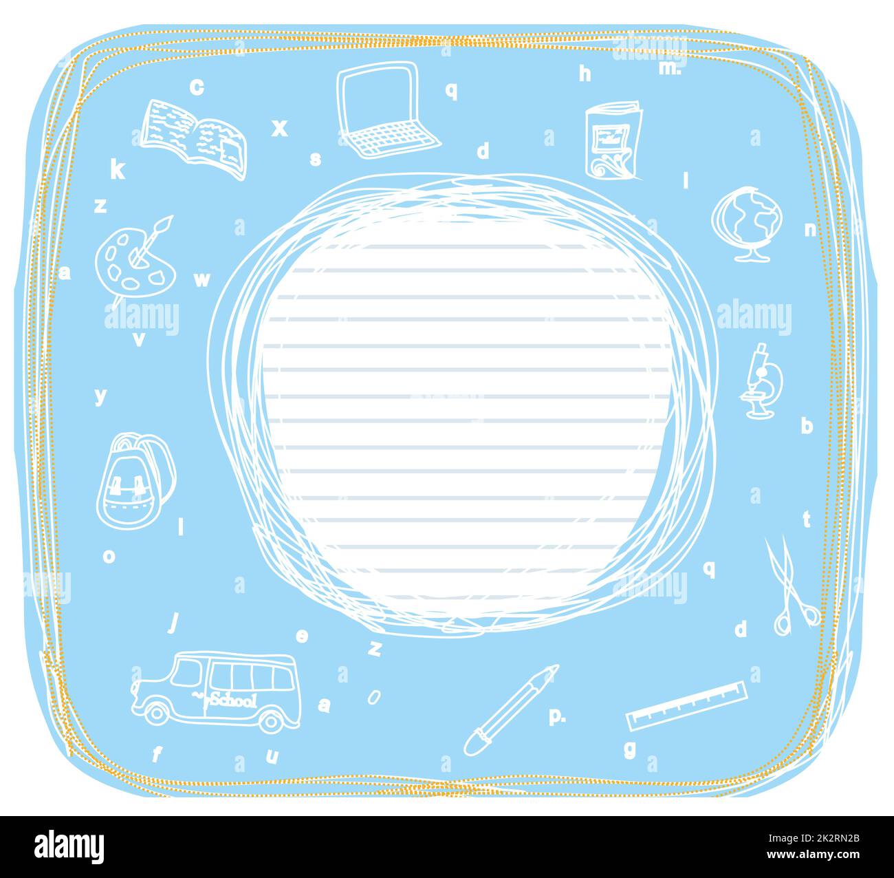 Student doodle sketch notebook Cut Out Stock Images & Pictures - Alamy