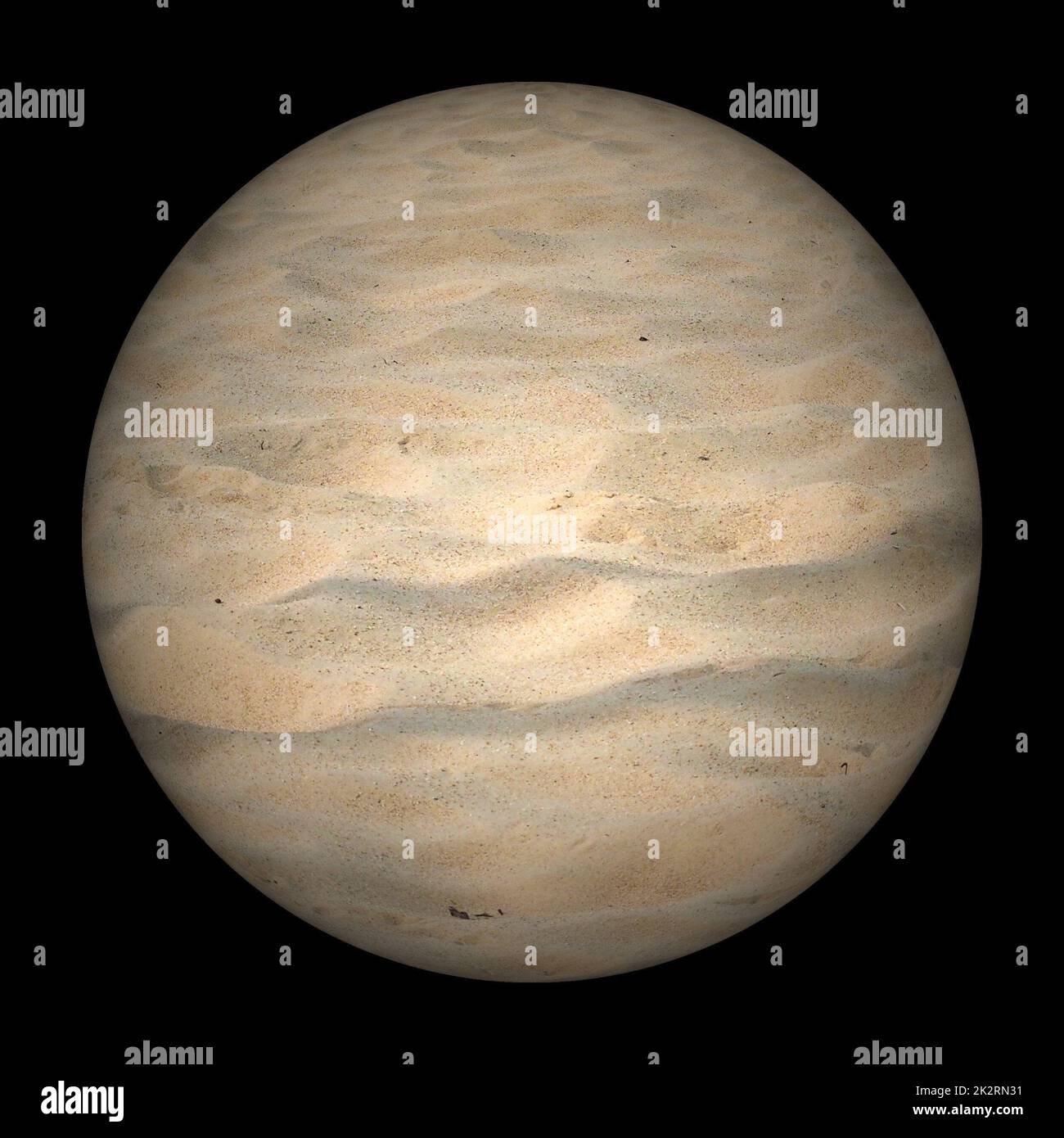 brown sand sphere black background Stock Photo - Alamy