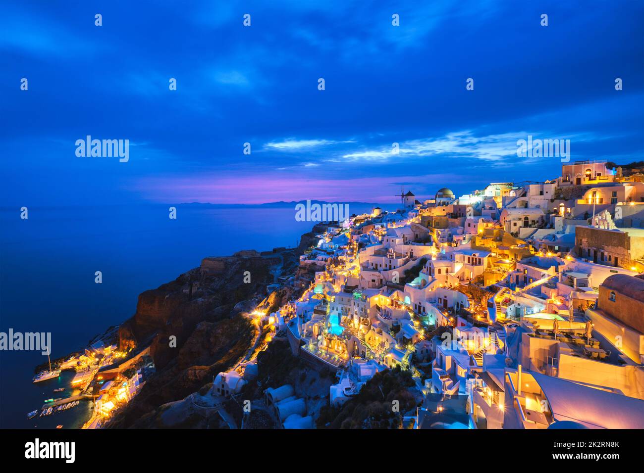 Famous greek tourist destination Oia, Greece Stock Photo - Alamy