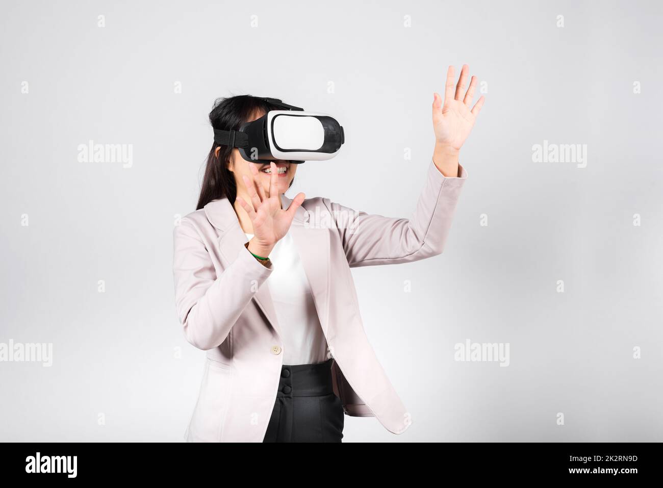 Vr gear headset hi-res stock photography and images - Alamy
