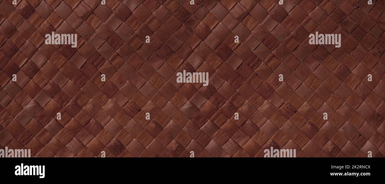 Brown braided reed texture background Stock Photo - Alamy