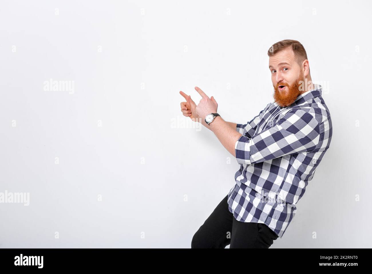 White man beard smiling hi-res stock photography and images - Alamy