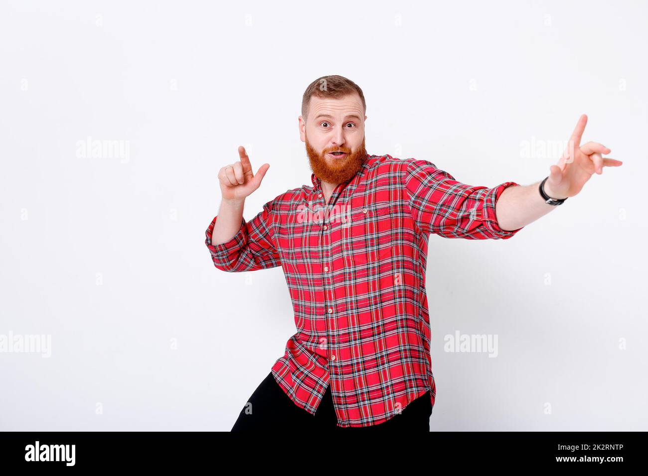 Person in plaid shirt hi-res stock photography and images - Alamy