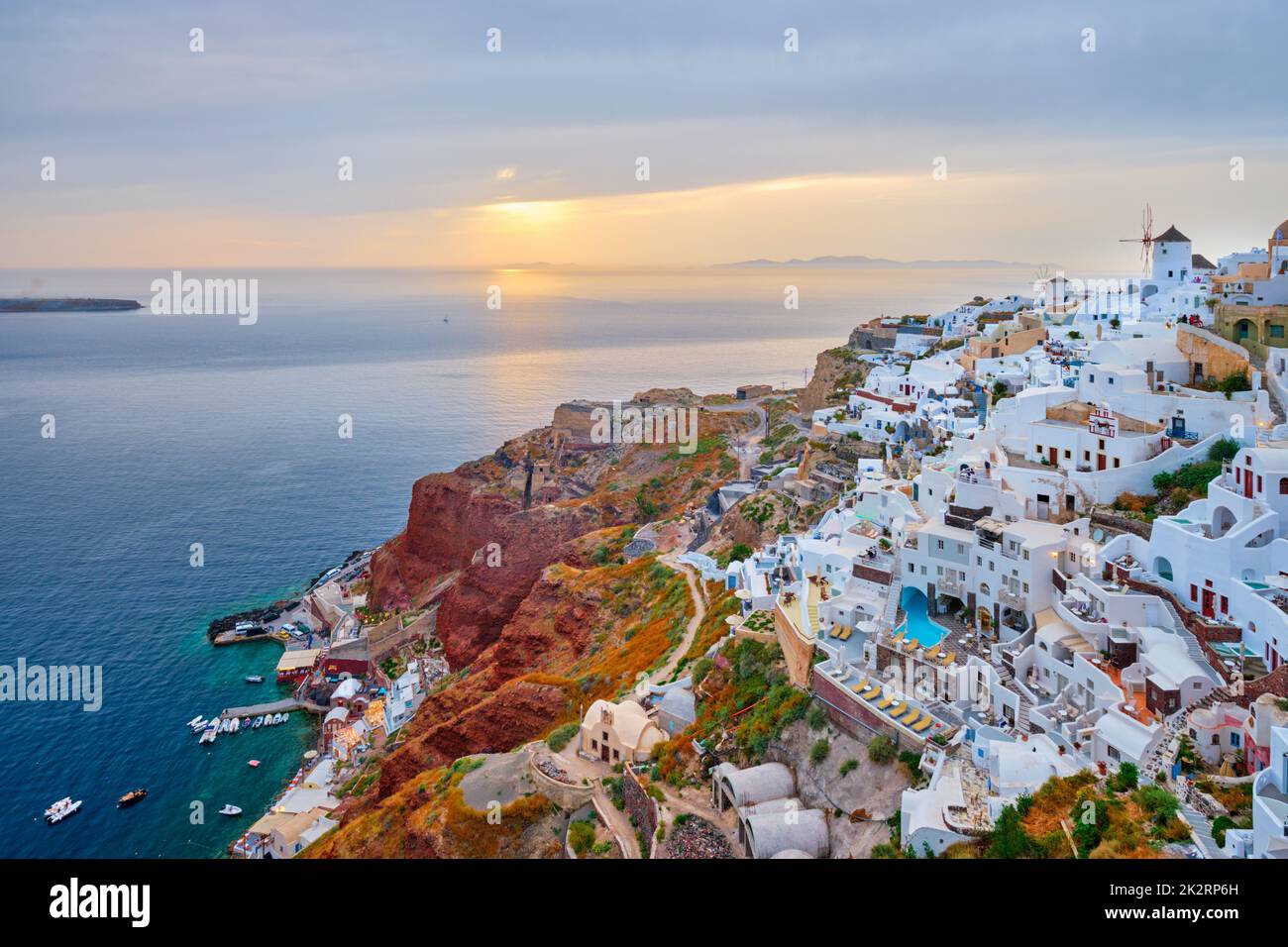 Famous greek tourist destination Oia, Greece Stock Photo - Alamy