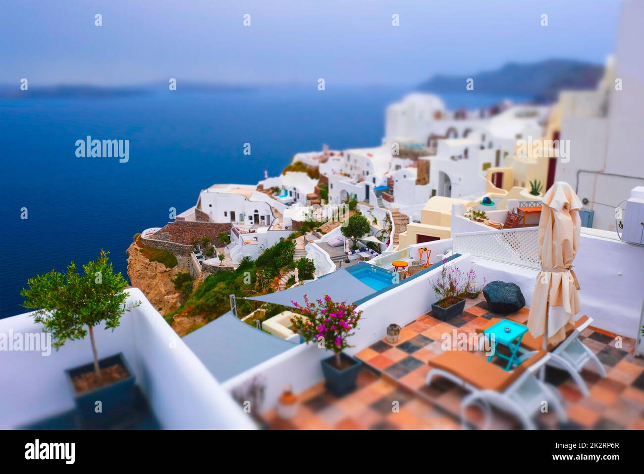 Famous greek tourist destination Oia, Greece Stock Photo - Alamy