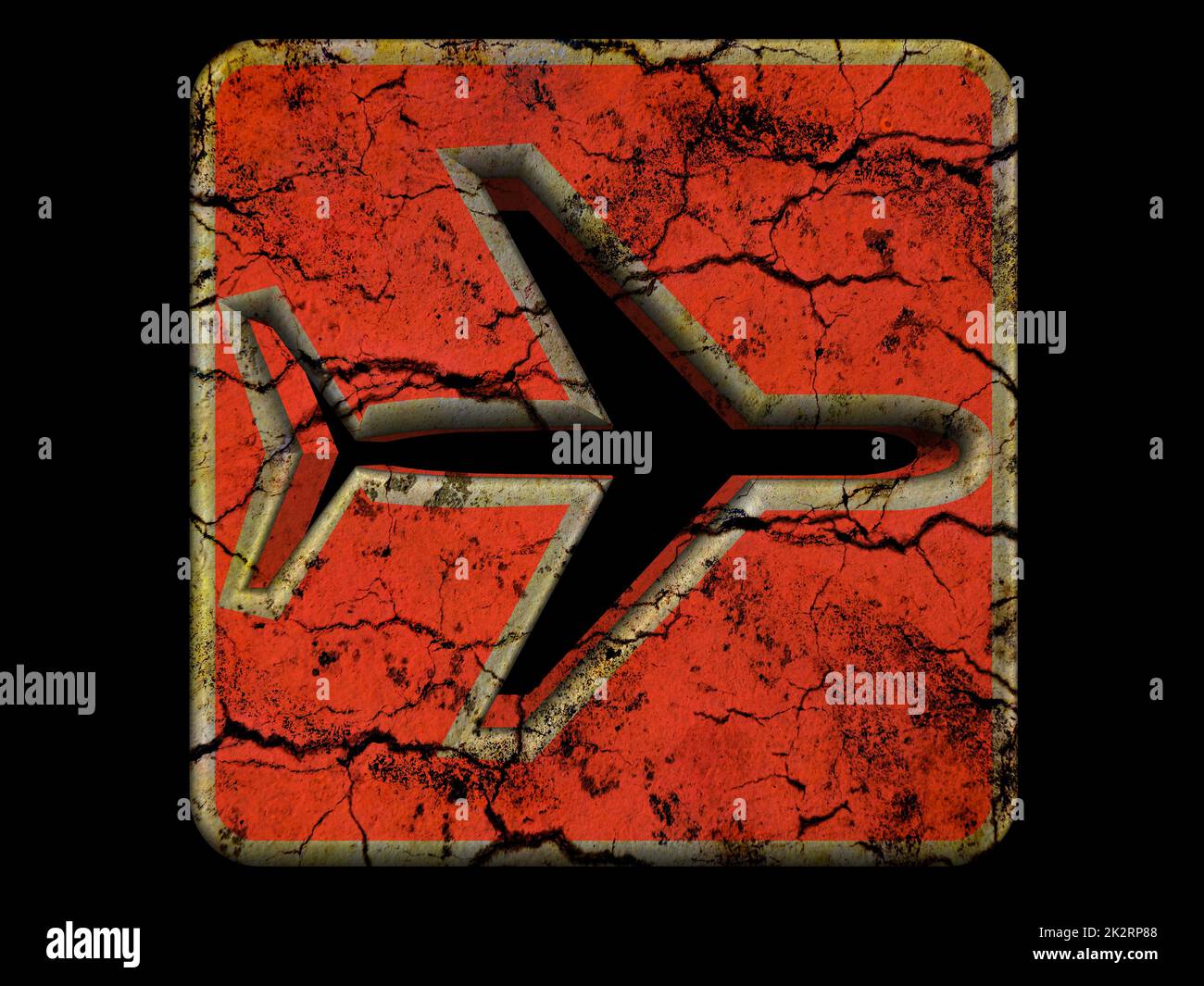 Airplane symbol hi-res stock photography and images - Alamy