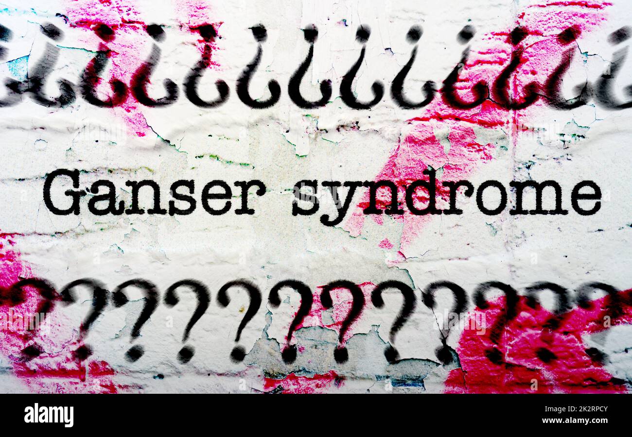 Ganser syndrome hi-res stock photography and images - Alamy