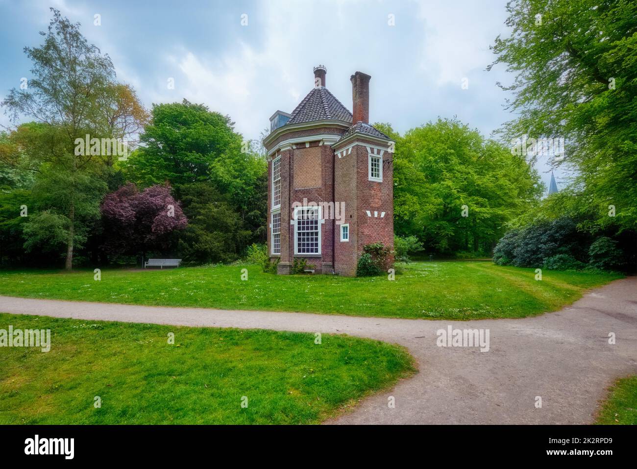 17th century tea house theeuis in Park Arendsdorp, The Hague ...