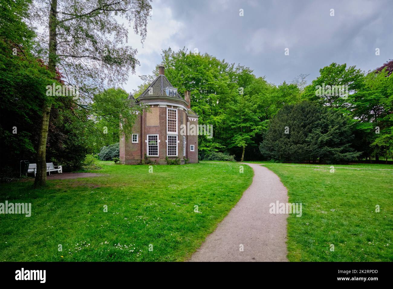 17th century tea house theeuis in Park Arendsdorp, The Hague ...