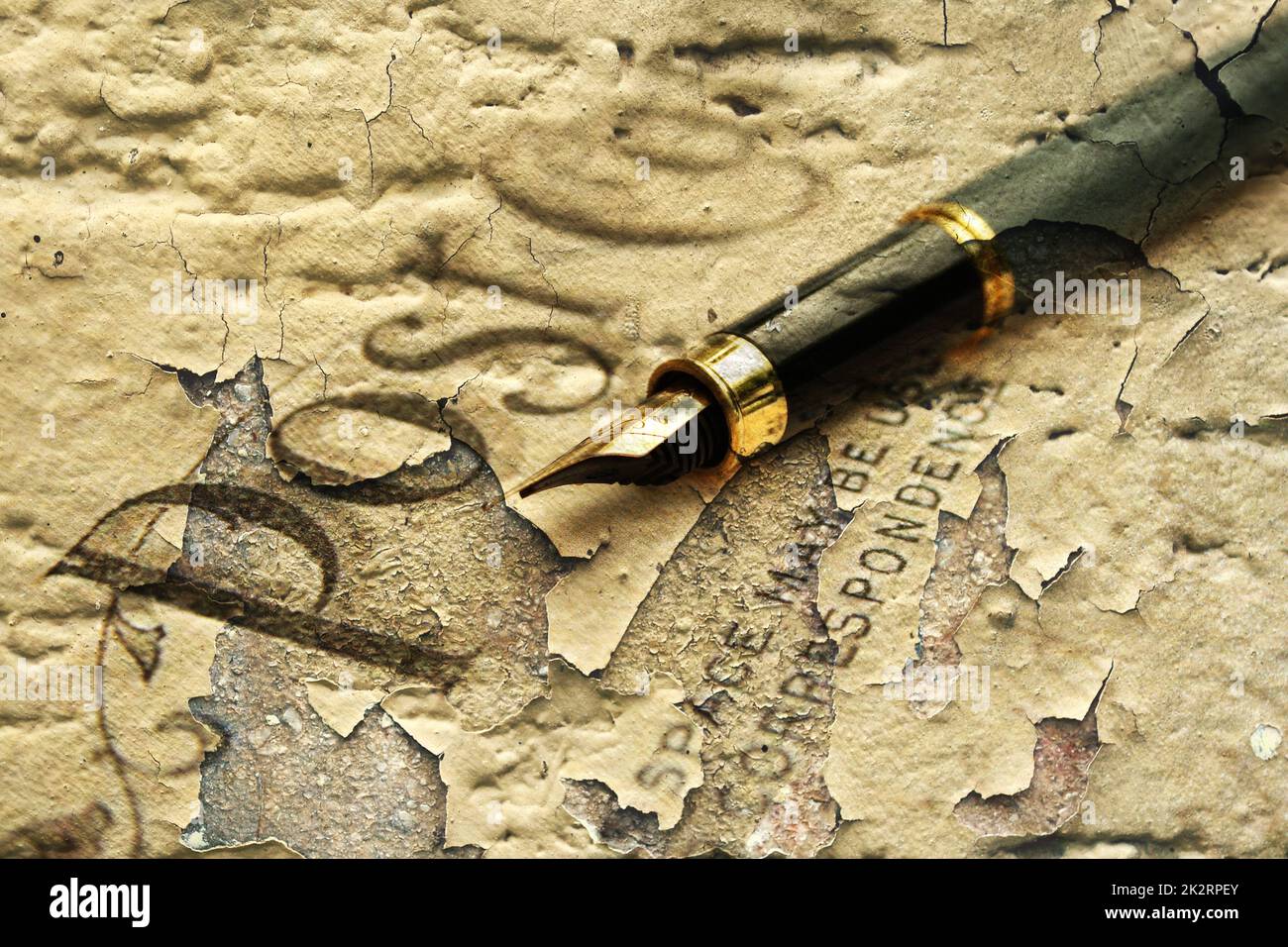 Old post card Stock Photo - Alamy