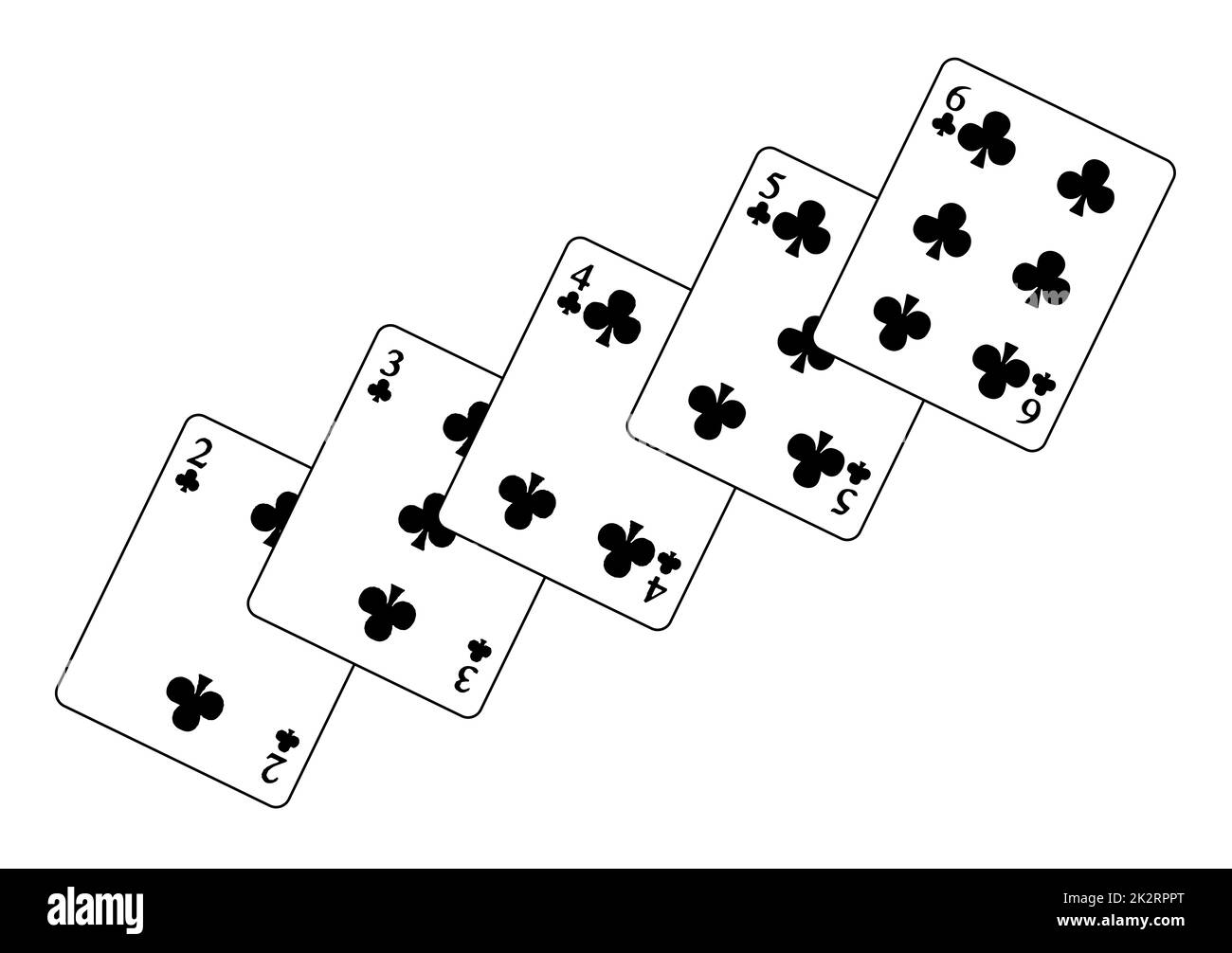 Clubs playing cards hi-res stock photography and images - Alamy