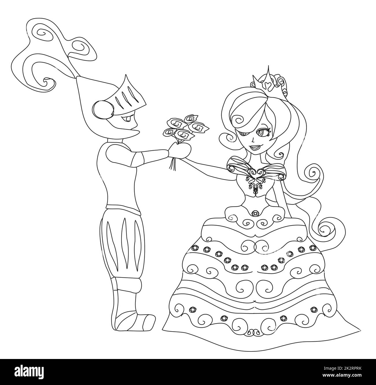 Crown princess couple Cut Out Stock Images & Pictures - Alamy