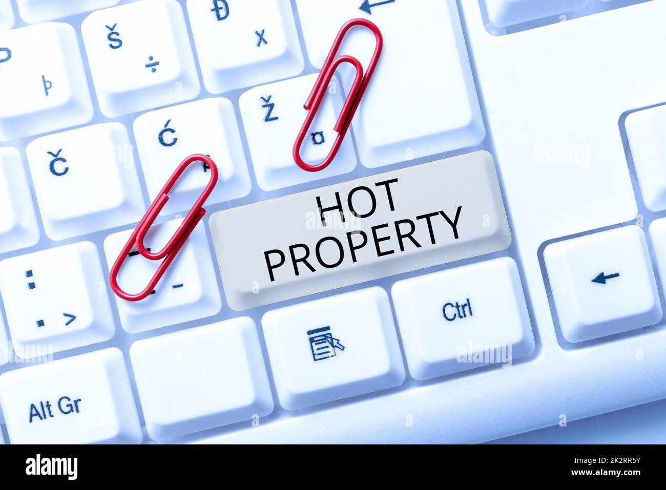 Hand writing sign Hot Property. Business idea Something which is sought ...