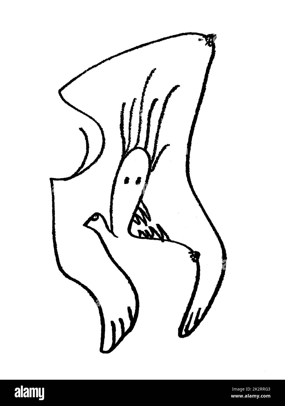 Surreal art scary Cut Out Stock Images & Pictures - Alamy