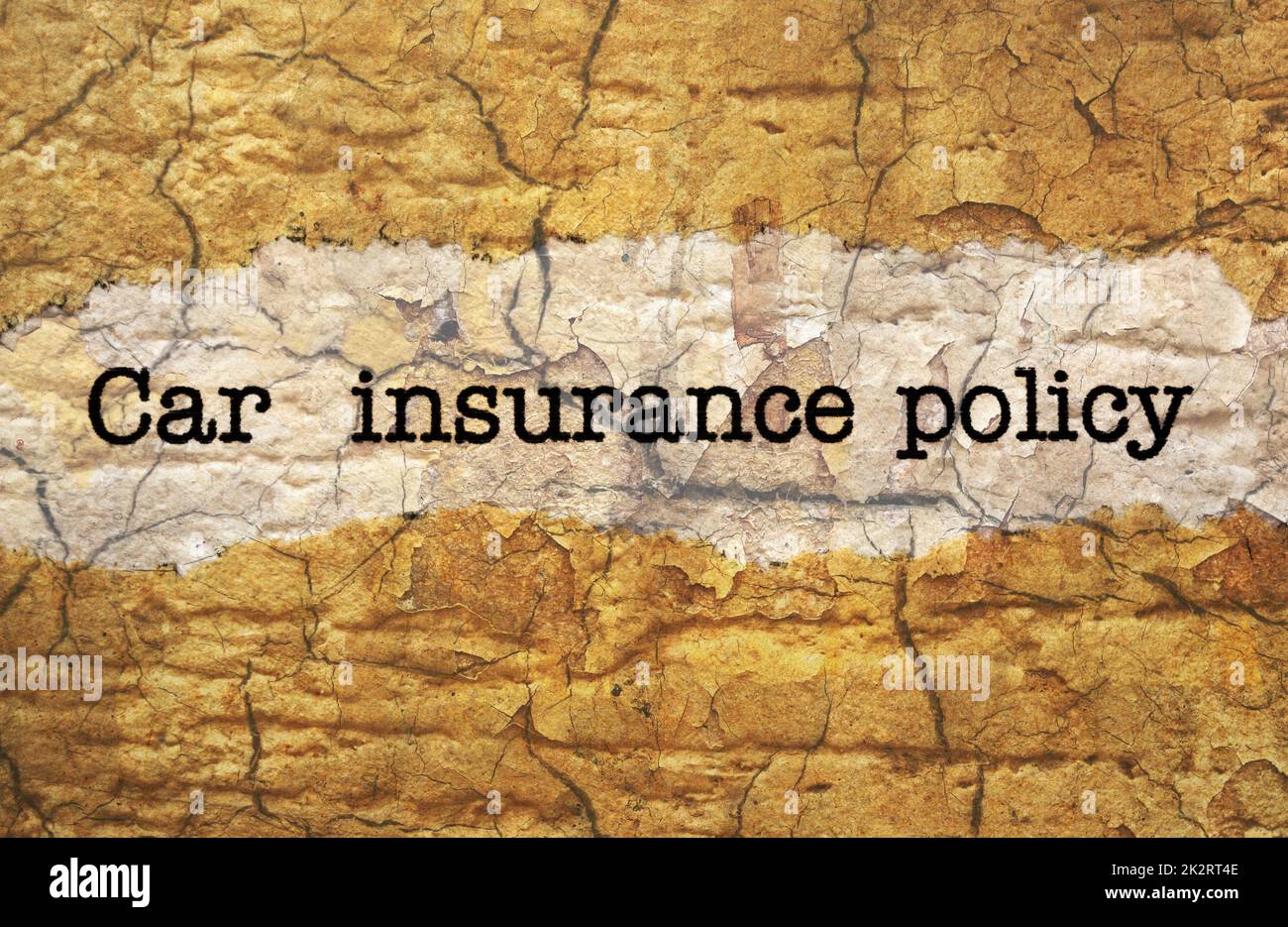 Car insurance policy Stock Photo - Alamy