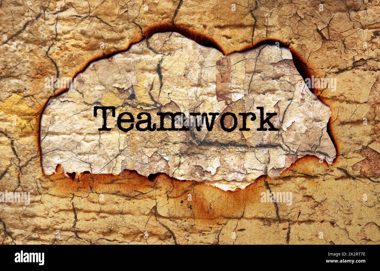 Teamwork text hi-res stock photography and images - Alamy