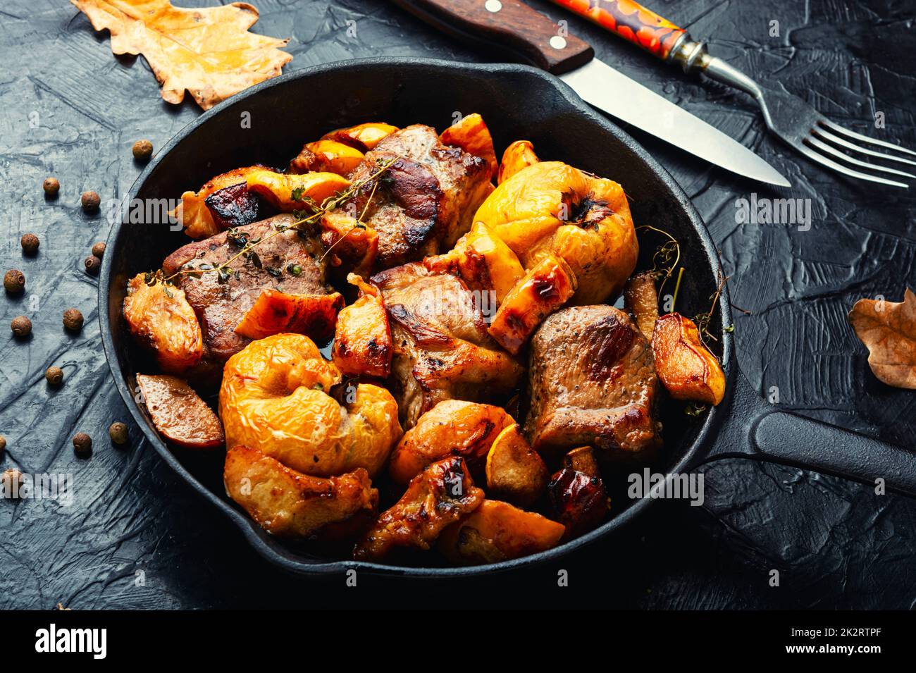 Delicious baked meat stew hi-res stock photography and images - Alamy