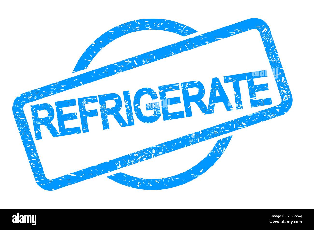 Refrigerate Food Stamp Stock Photo - Alamy