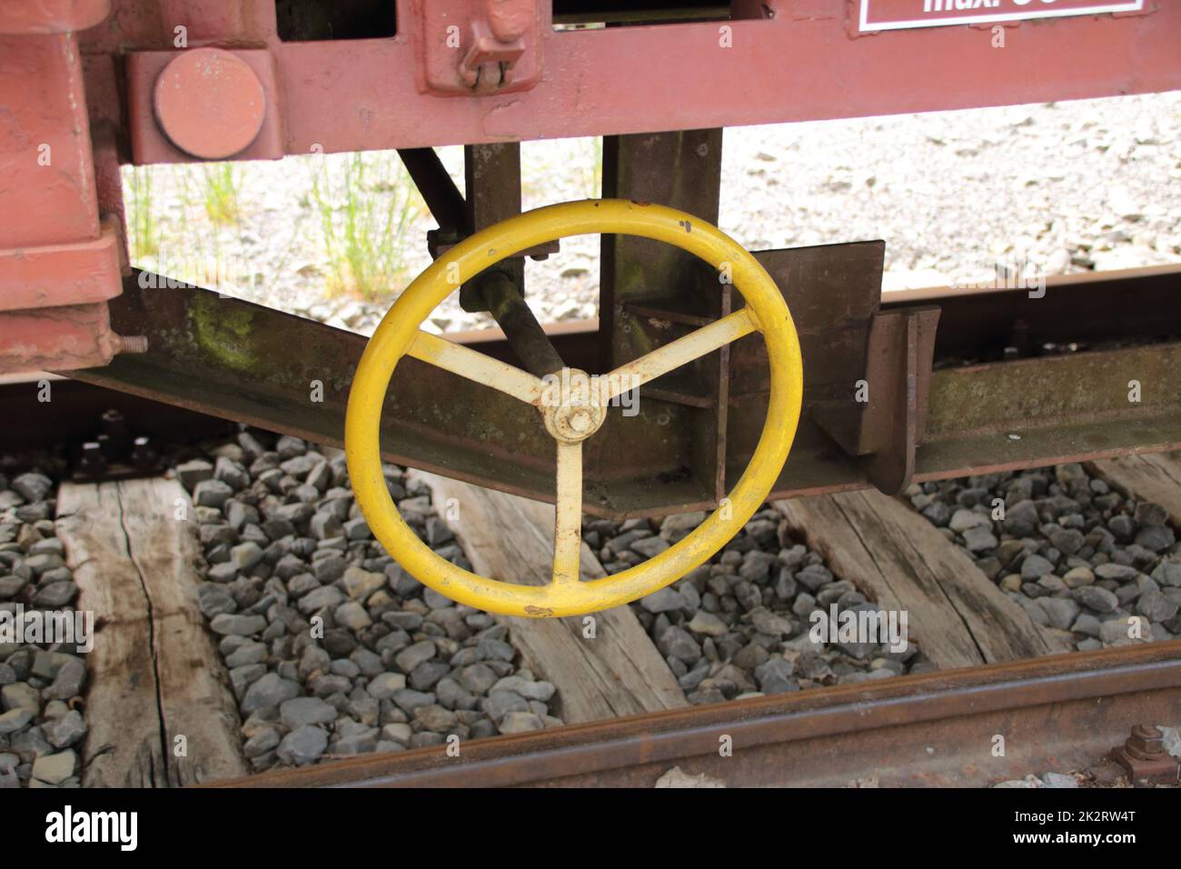 Train parking on railway hi-res stock photography and images - Alamy