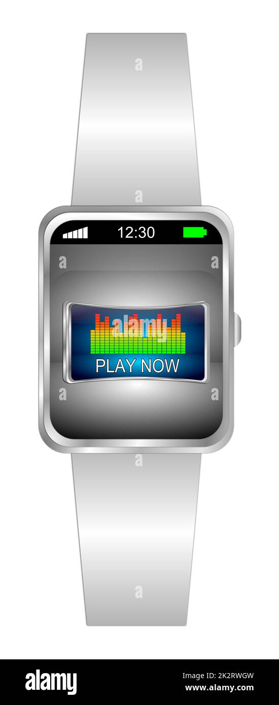 Play button innovation technology Cut Out Stock Images & Pictures - Alamy