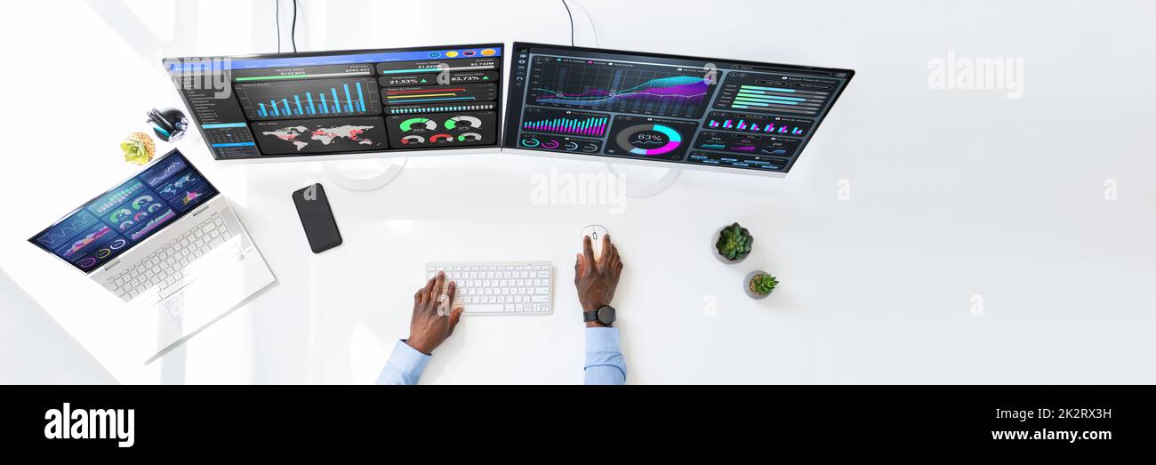 Predictive analytics screen hi-res stock photography and images - Alamy