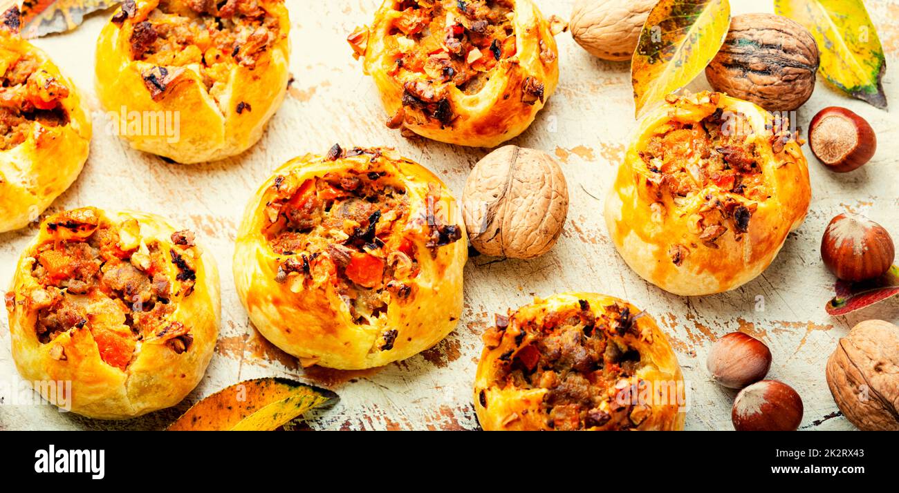 Traditional savoury pastry filling hi-res stock photography and images ...