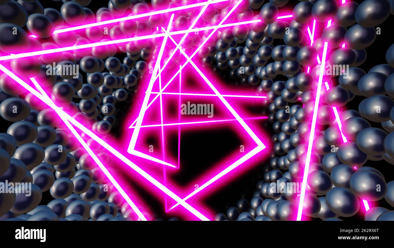 Science Ball In Tunnel Stock Photo - Alamy