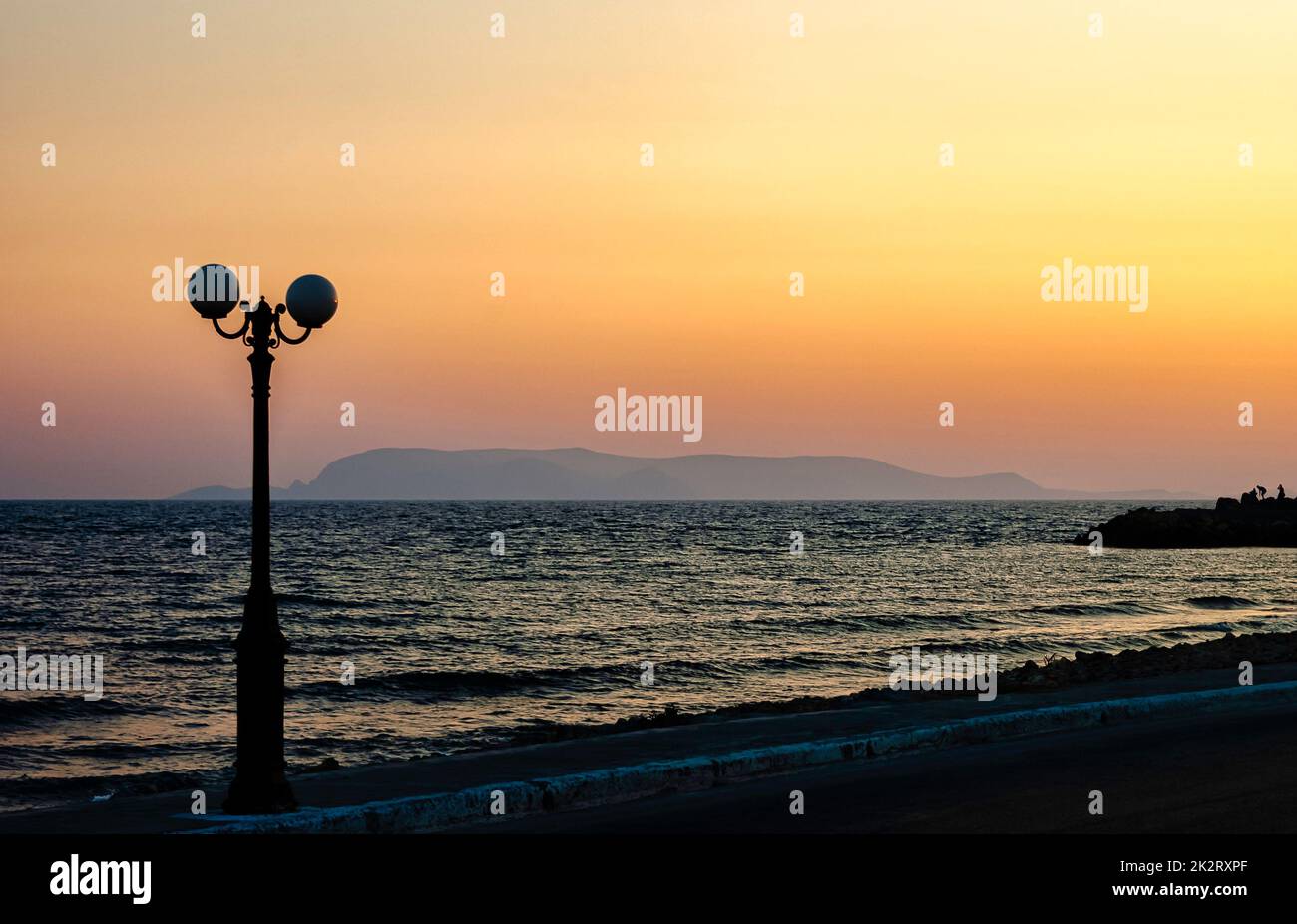Crete silhouette hi-res stock photography and images - Alamy