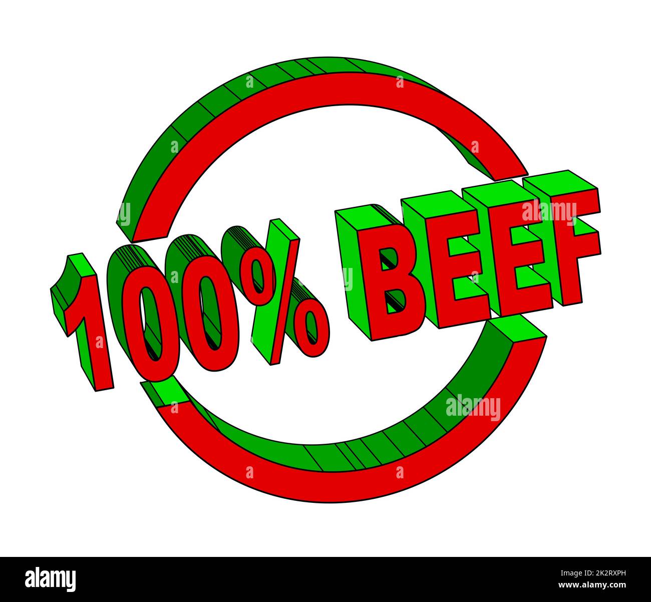 100 Beef Logo Our Promise First Light USA