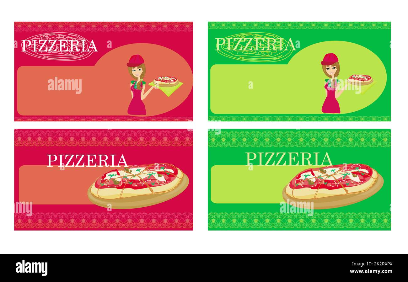 Pizza Menu Template set Stock Photo - Alamy