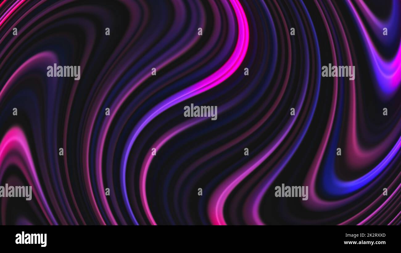 3d rendering curved lines hi-res stock photography and images - Alamy