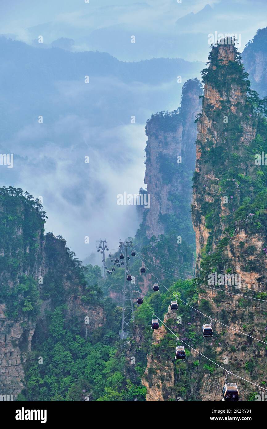 Zhangjiajie mountains, China Stock Photo - Alamy
